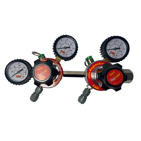 Regulator - Dual Pressure Gauge – BrewHQ